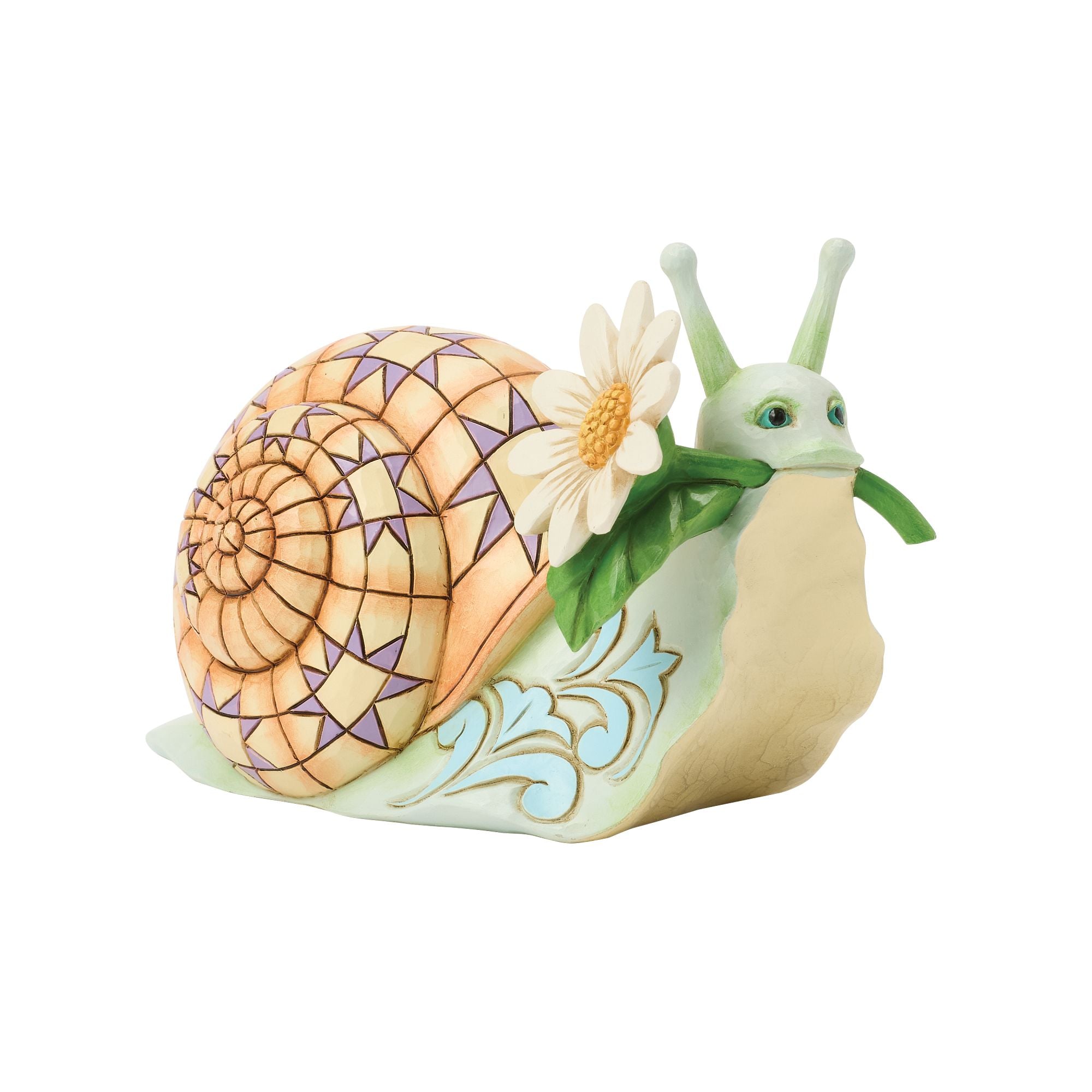 Snail with Daisy Flower Fig – Jim Shore